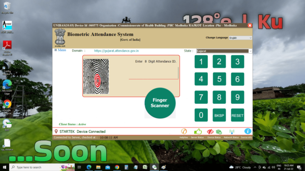 Biometric Attendance System (BAS) Installation of RD Service
